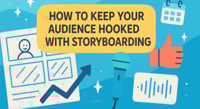 How to Keep Your Audience Hooked with Storyboarding